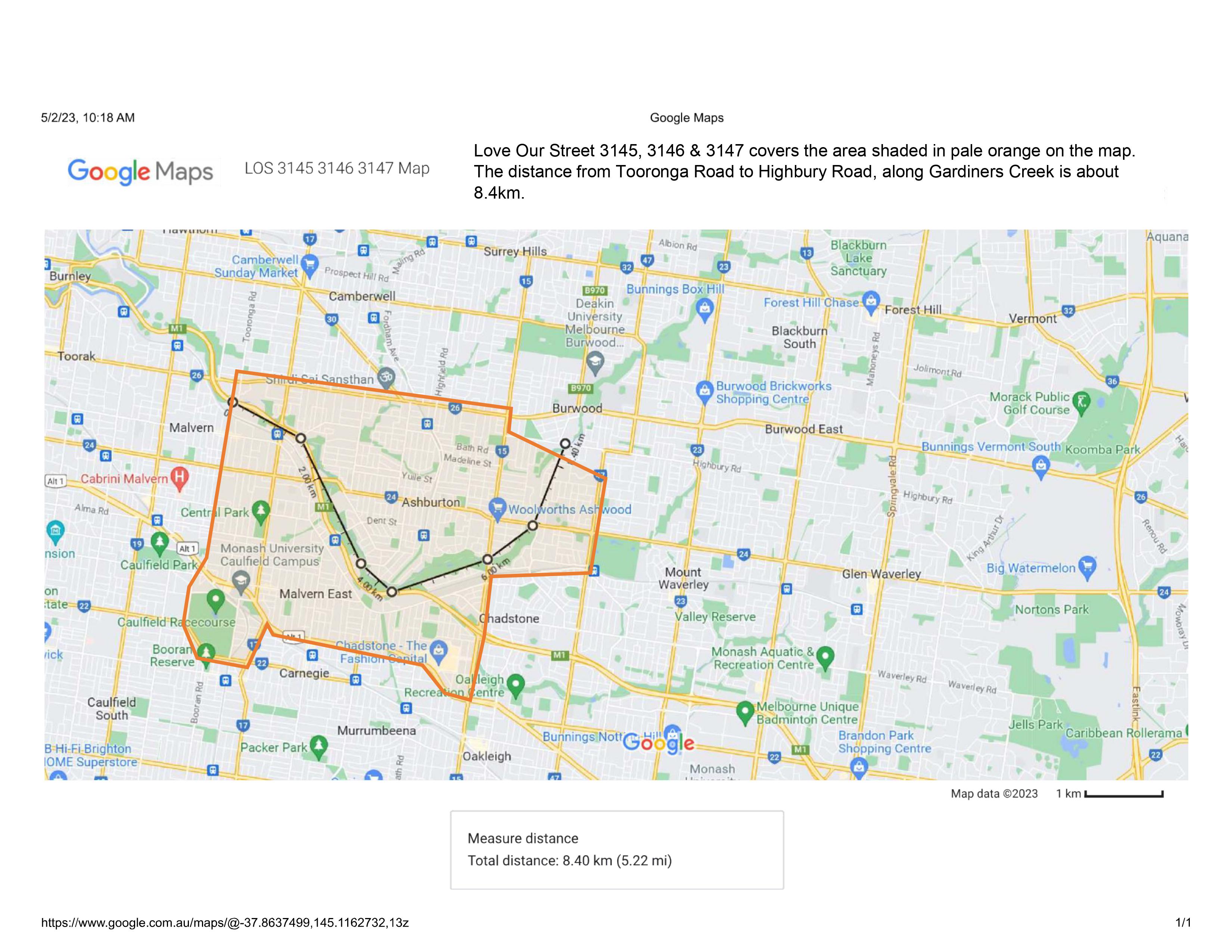 Love Our Street 3145, 3146 & 3147 Clean Up Australia Day – Friends of ...